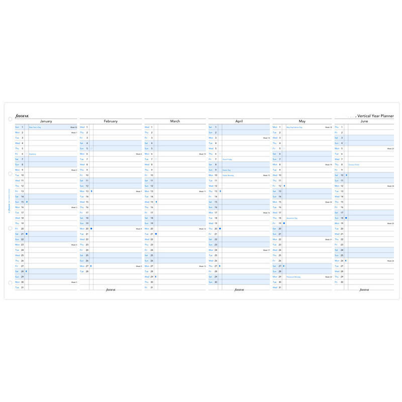 Filofax A4 jaarplanner verticaal 2026 kopen? | FILOFAX | Hummelman ...